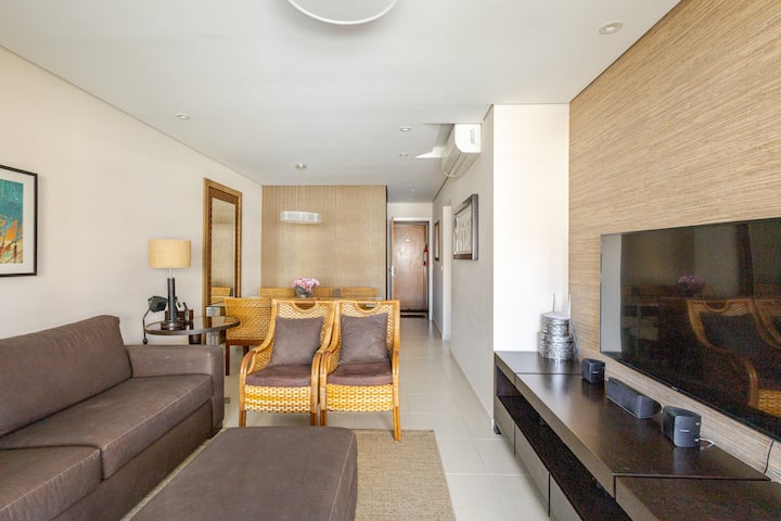 Apartamento Super Confortável E áRea De Lazer Comp - Bertioga