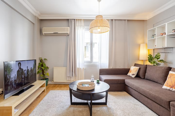 1+1 Cozy Flat In Kadıköy With Ac - Kartal