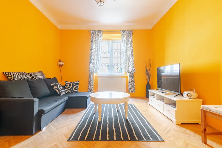 Cozy Apartment With  Perfect Location(park,river) - Praga