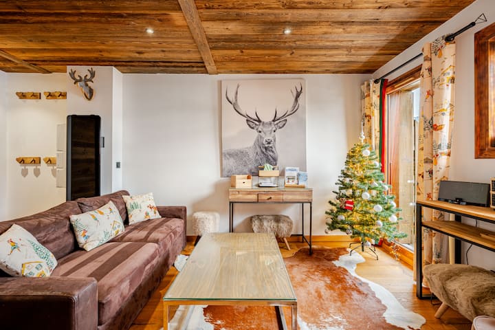 Appartement Cosy Au Centre Ville De Megève - Megève