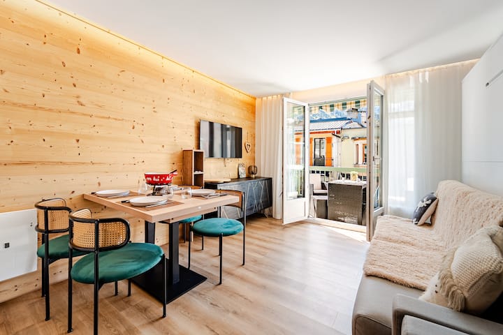 Studio De Standing , Balcon Mt Blanc, Centre-ville - Les Praz de Chamonix