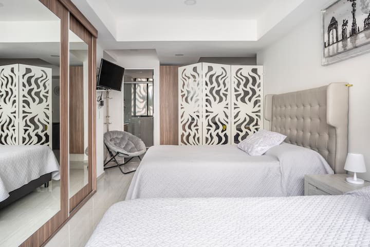 Hermoso Loft Entre Insurgentes Y Reforma En Cdmx - Mexico City