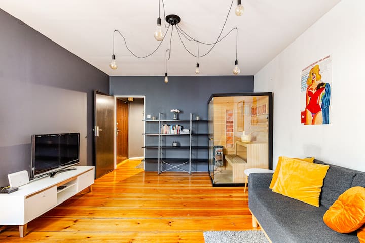70 M²city Apartment Poznan +Sauna +Prime Location - 포즈나뉴