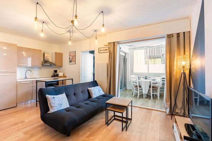 Appartement Face Ocean, Plage A 40m, Parking Privé - Lacanau Océan