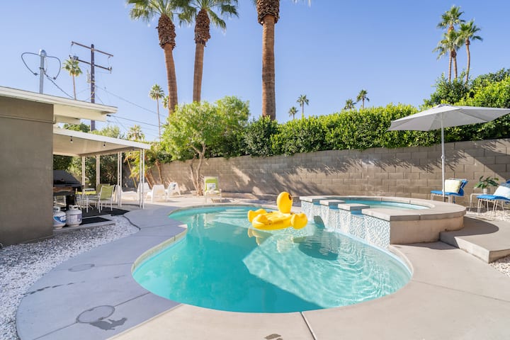Mid-century Modern Charmer  With Great Pool. - Palm Springs, CA