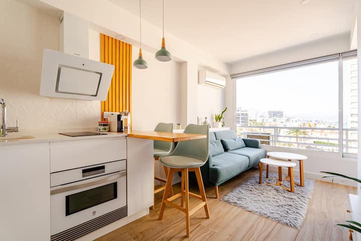 Lovely Beach Front Apartment With Sea View - El Campello