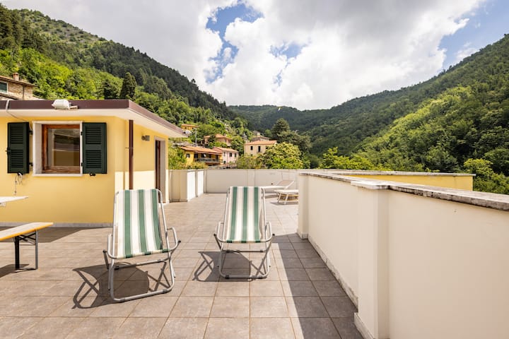 Nel Cuore Delle Alpi Apuane Con Terrazza - Carrara