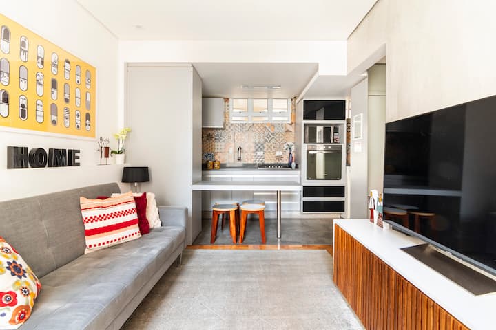Funky, Welcoming Apartment - São Paulo