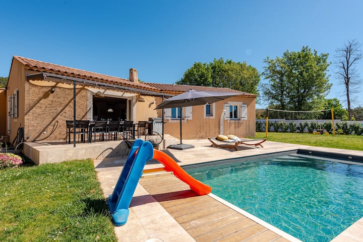 Villa Familiale Avec Piscine Et Jeux Extérieurs - Gardanne