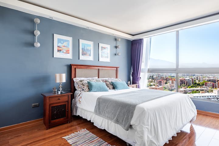 2d/2b Y Jacuzzi Sector Costanera A Pasos Del Metro - Providencia