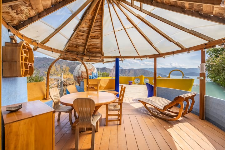 Suite Esférica Estilo Cueva/ Ideal Para Meditar - Valle de Bravo