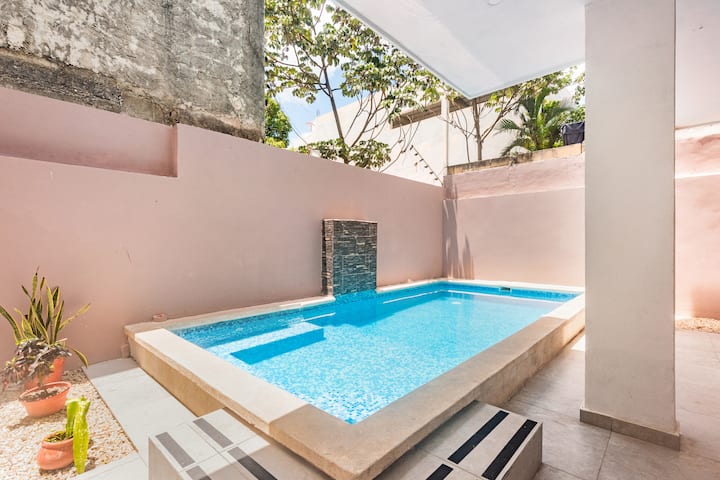 Alce33: Habitación Independiente Con Baño Privado - Cancún