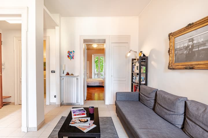 Stylish 75sqm Flat In Artistic Liberty Home - Torino