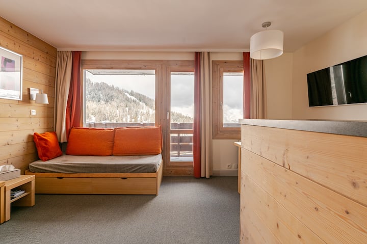 Plagne 1800 - Appartement 4/5 Pers - 1 Ch - Belle Plagne