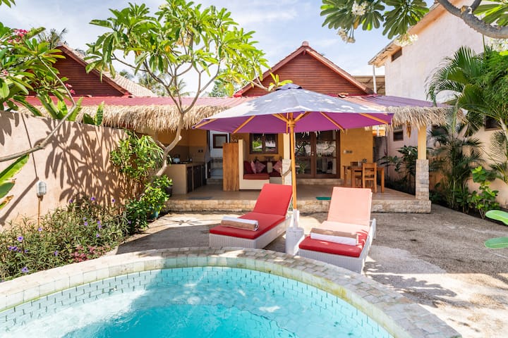 Santan Gili Tropical Private Villa With Pool - Islas Gili