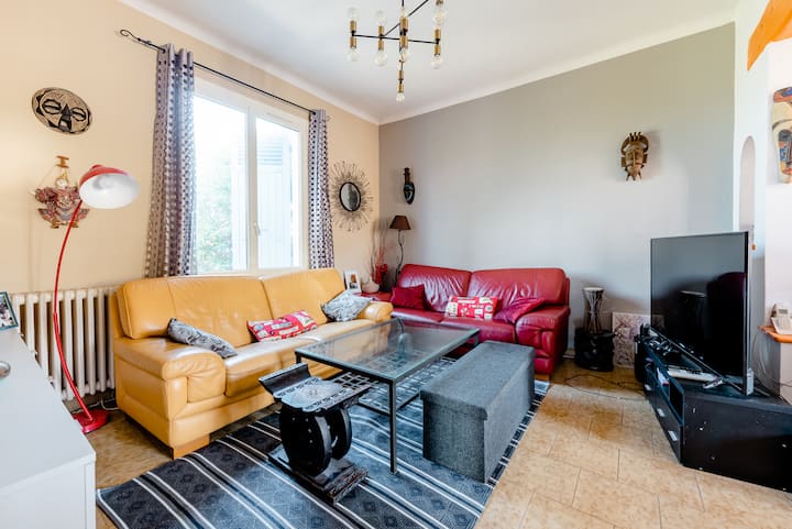 Chambre 3 Dans Maison Avec Piscine Proche Plages - Martigues