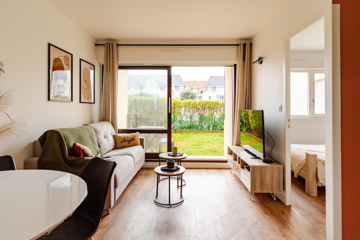 Appartement Refait à Neuf, 4 Pers, 37m2 - Courseulles-sur-Mer