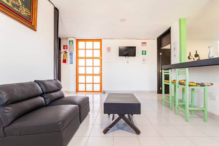 Departamento Loft "A"  Con Estacionamiento - Puebla