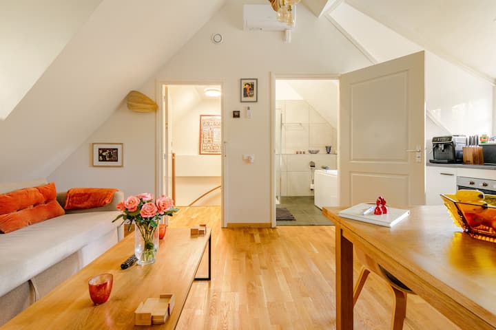 Bed And Breakfast De Kip - Prive-appartement Van 43 M2 Met Tweepersoons Bubbelbad - Met Finse Sauna - Oss