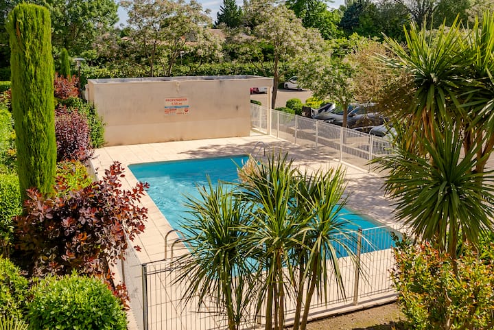 Coquet T2, Résidence Avec Piscine Proche Centre - L'Isle-sur-la-Sorgue