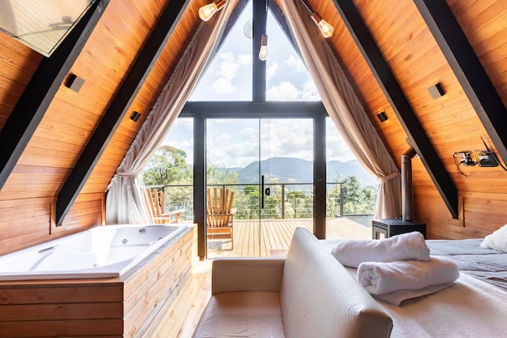 Cabana De Altitude Com Jacuzzi - Urubici