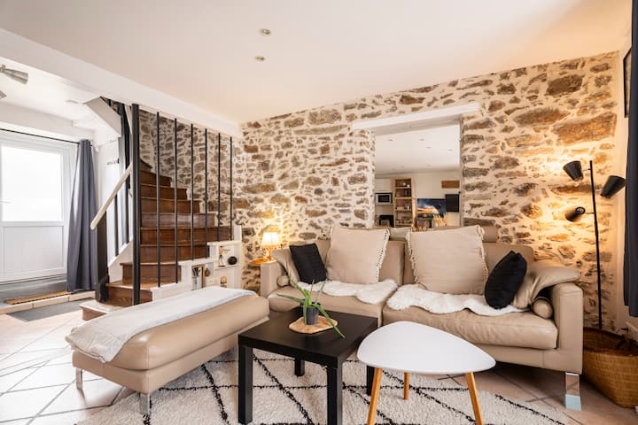 Petit Nid Breton: Maison T4 Cosy Porte De St Malo - Saint-Jouan-des-Guérets