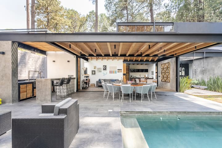 Casa R+s - Increible Casa Moderna En Avandaro - Valle de Bravo
