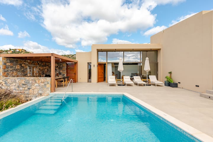 Mirabella Hills | Villa Lato With Private Pool - Agios Nikolaos