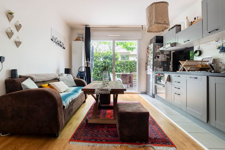 Breeze & Garden – 1br Near Paris – 20 Min M13 - Bois-Colombes