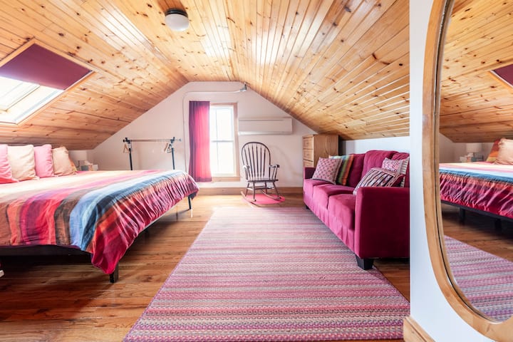 Sunny+spacious +Ac/walk To T Davis/porter/harvard - Boston, MA
