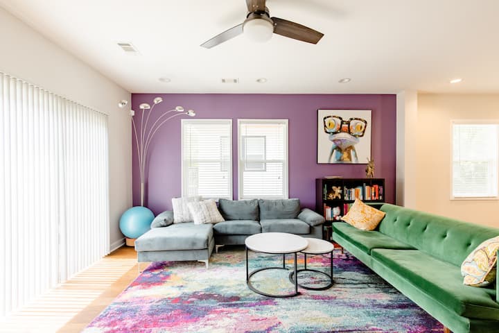 3-level W/ Garage, Rooftop, Private-room/bath - Atlanta, GA