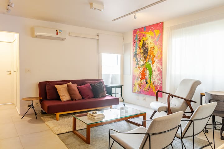 Apartamento Charmoso,  Com Estacionamento Incluído - São Paulo