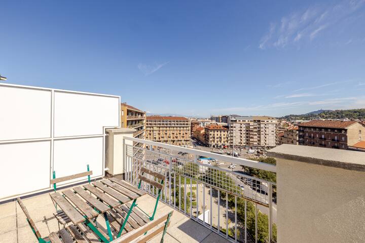 Amazing Terrace With Great View | Attic Carducci 1 - Turin