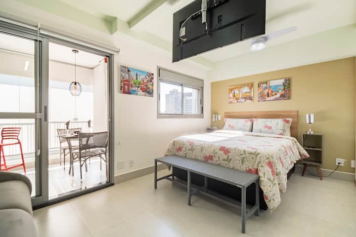 Apto 36m² | Com Garagem |  Ao Lado Metrô Butantâ - Brasil