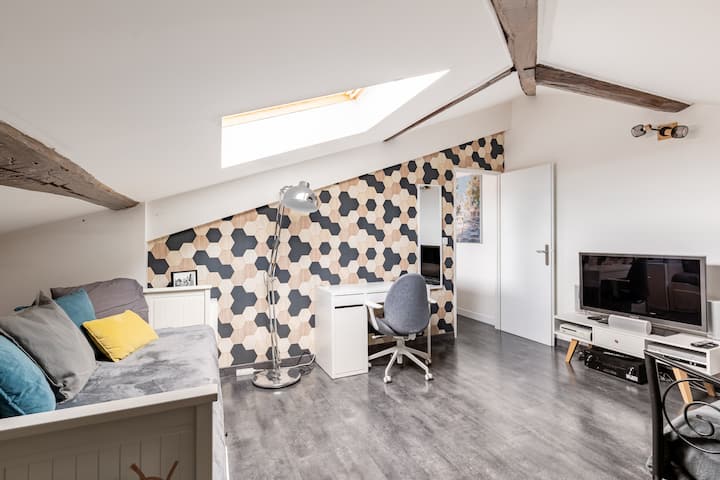 Chambre Et Salle De Bain Privées - Saint-Priest