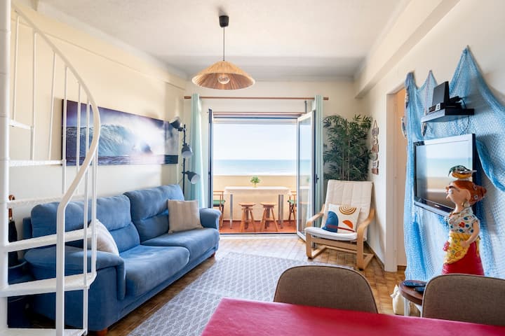 Lovely 2-bedroom With Sea View (Beachfront) - Leiria