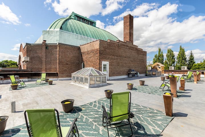 Lux Loft Rooftop Basketball Gym Adhd Research Ev+ - Buffalo, NY