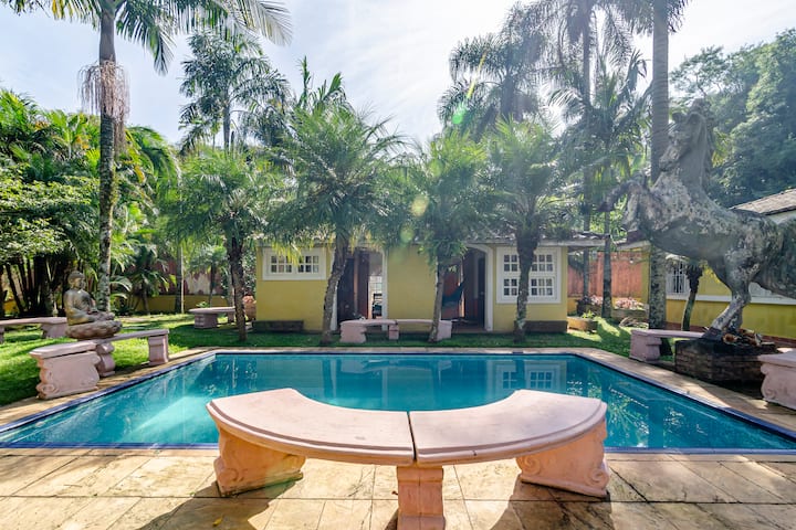 Casa Linda Com Piscina  Na Serra Da Cantareira - São Paulo