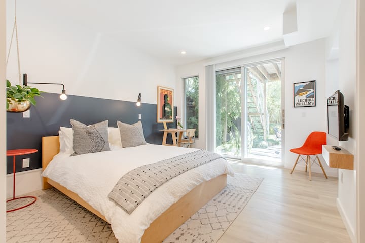 Northslope Studio In Bernal Heights With A Zen, Leafy Patio - The Castro - San Francisco