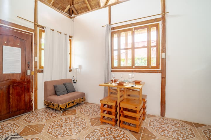 Beach Front Studio Bungalow - Montanita