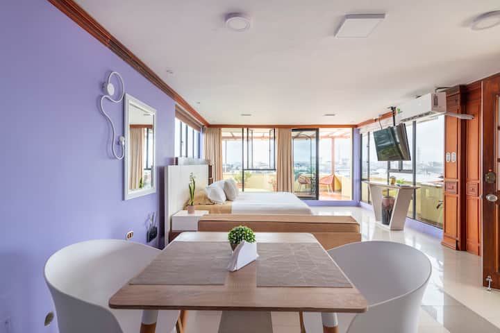 Buena Vista Penthouse W A/c En El Centro De Sd - Santo Domingo