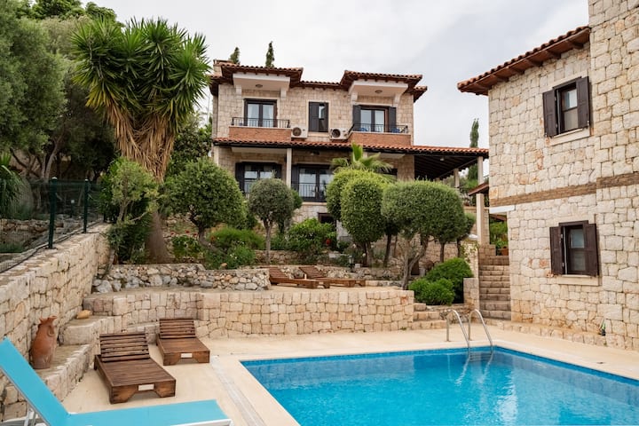 Luxury Villa With Pool & Beach In Kaş Peninsula - Kaş