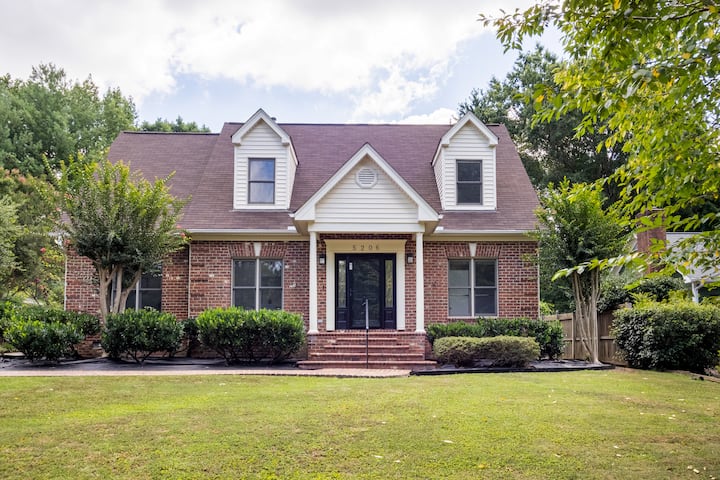 Lake Jeanette Luxury Escape | 4br + Office + Ev - Greensboro, NC