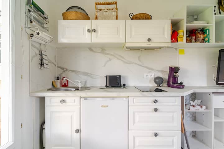 Agréable Studio Dans Villa Arboré - Montivilliers