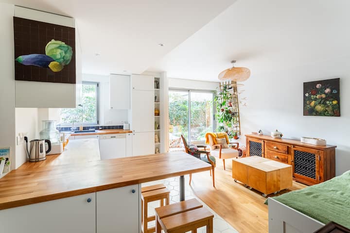 Appartement De Charme, Au Calme Donnant Sur Jardin - Párizs