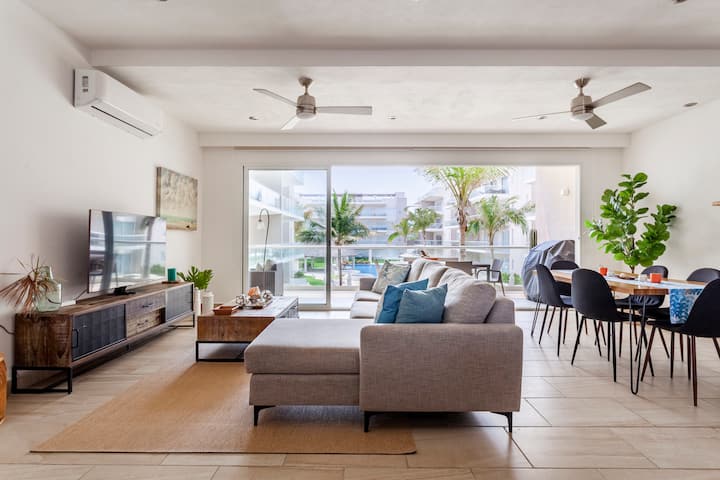 Depa De Lujo Con Club De Playa Privado En Diamante - Acapulco