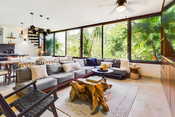 2-story Penthouse Luum Zama +Reverse Osmosis Water - Tulum
