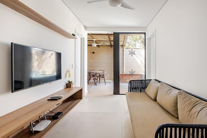 Localização Espetacular 2 Suítes 4 Hóspedes - F3 - São Sebastião