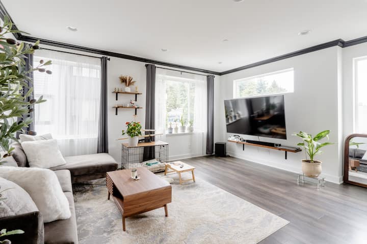 Cozy Haven: New Room, Private Bath, Parkside Bliss - Washington