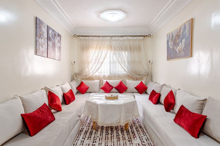 Maisons 4 Chambres (Wi-fi-parking) - Agadir